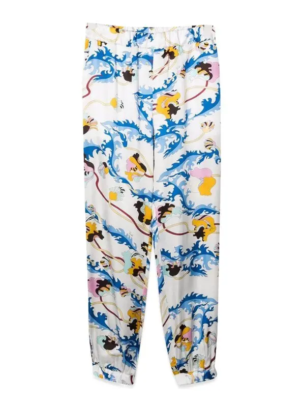 Emilio Pucci Printed Fabric Pants
