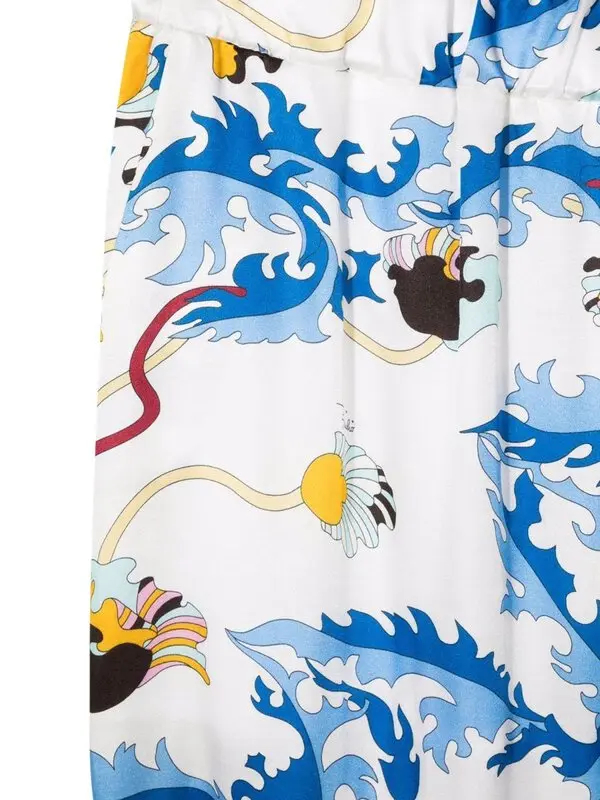 Emilio Pucci Printed Fabric Pants