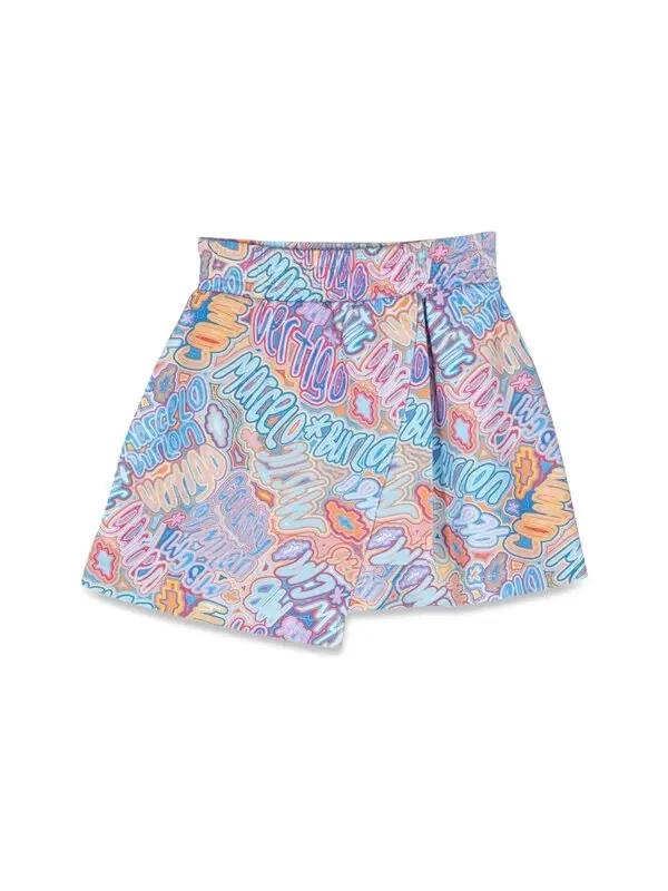 MARCELO BURLON COUNTY OF MILAN Paneled Sweatskirt
