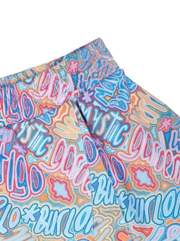 MARCELO BURLON COUNTY OF MILAN Paneled Sweatskirt