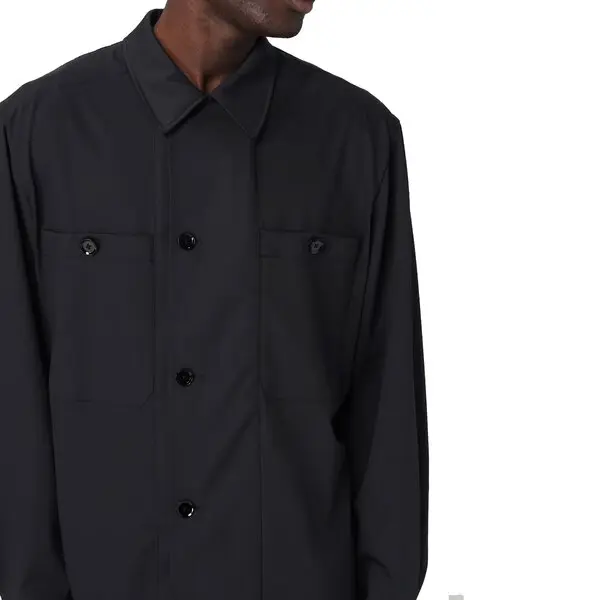 LEMAIRE Military' Wool Jacket - Black