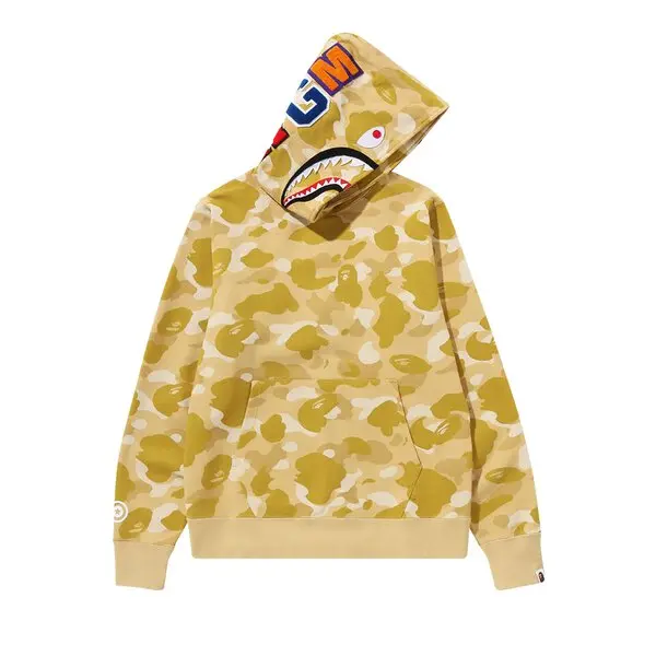 A BATHING APE Color Camo Shark Pullover Hoodie