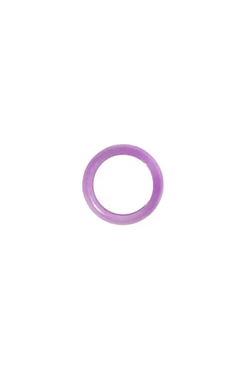 SEREE Serene Lilac Jade Ring - Purple