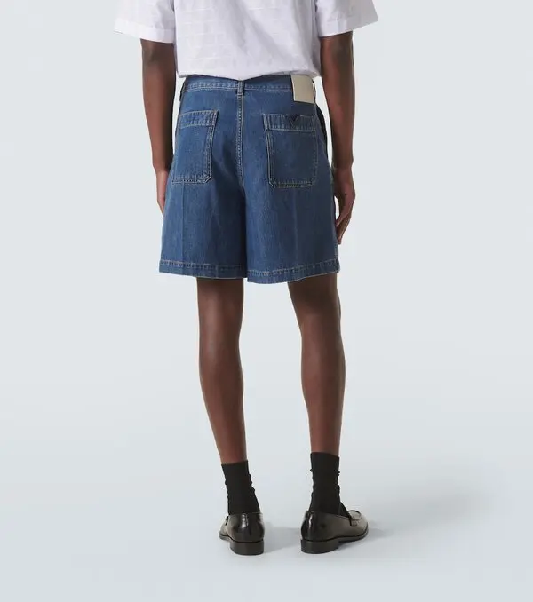 Valentino Garavani Denim Bermuda Shorts