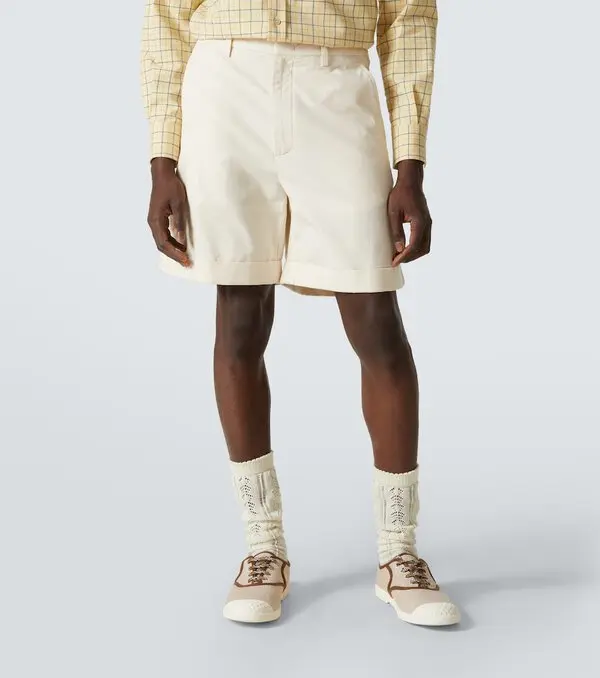 Valentino Garavani Denim Bermuda Shorts