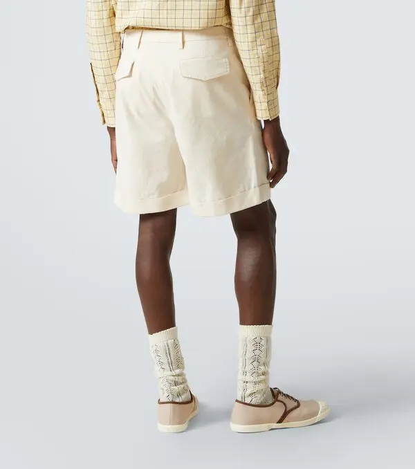 Valentino Garavani Denim Bermuda Shorts