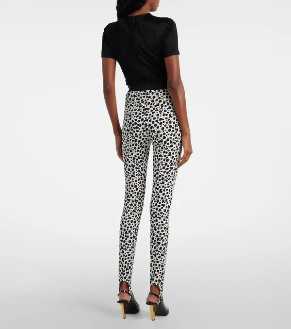 Versace Leopard-print Leggings