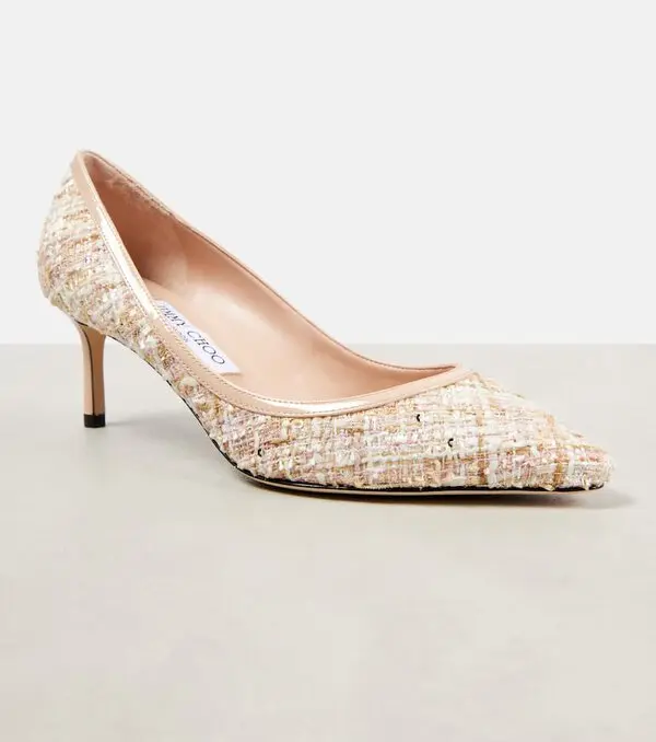 JIMMY CHOO Romy 60 Tweed Pumps
