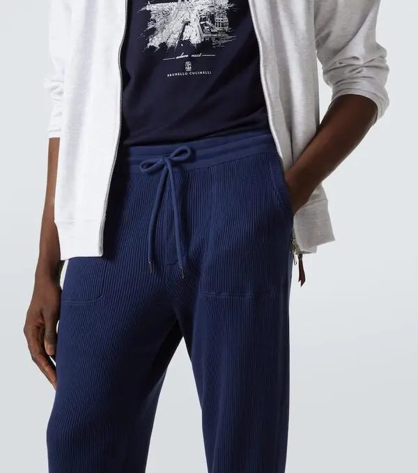 Brunello Cucinelli Cotton Jersey Sweatpants