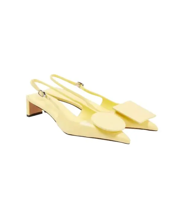 Jacquemus - Les Slingbacks Duelo 40 Leather Pumps