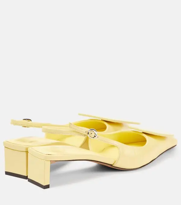 Jacquemus - Les Slingbacks Duelo 40 Leather Pumps