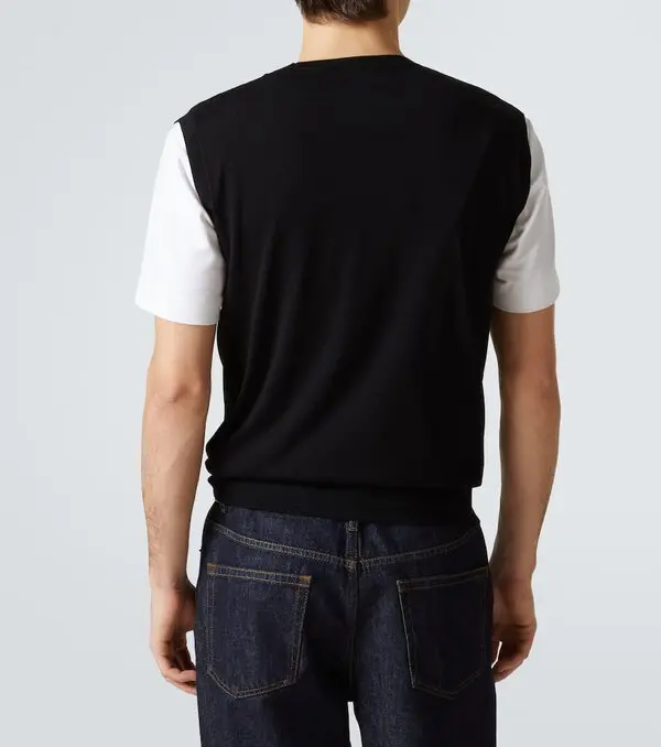 Dries Van Noten Cotton Sweater Vest