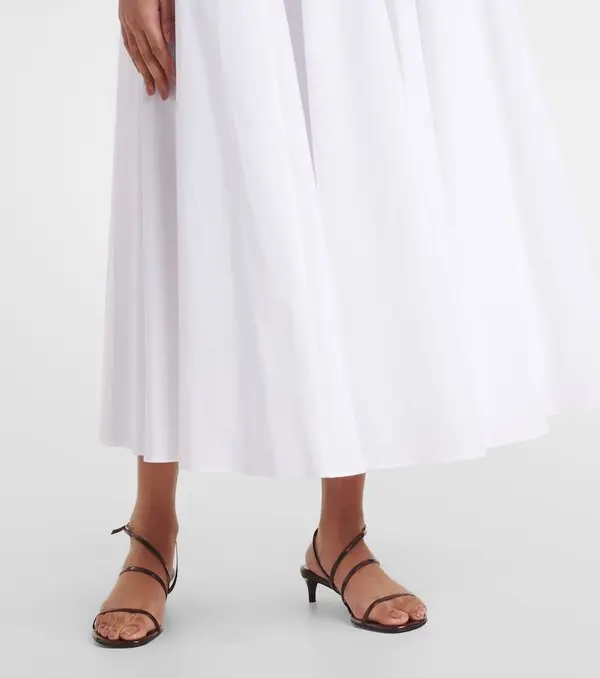 PATOU Cotton Midi Skirt