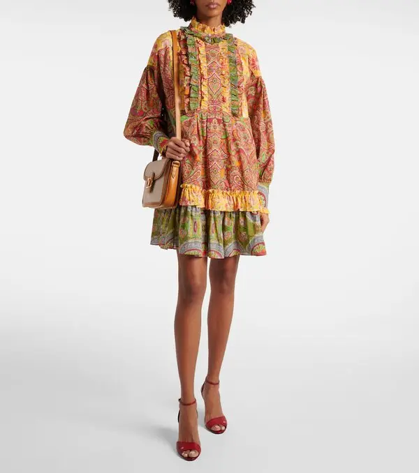 Valentino Garavani Voyage Imaginaire Minidress - Multicoloured
