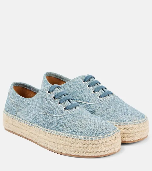 JW Anderson Suede Espadrilles - Blue