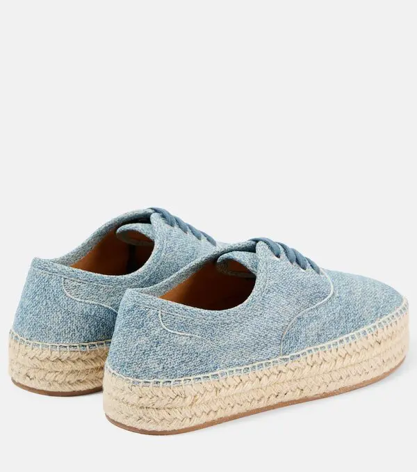 JW Anderson Suede Espadrilles - Blue