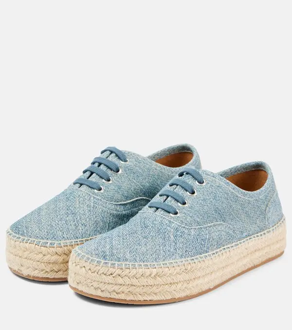 JW Anderson Suede Espadrilles - Blue