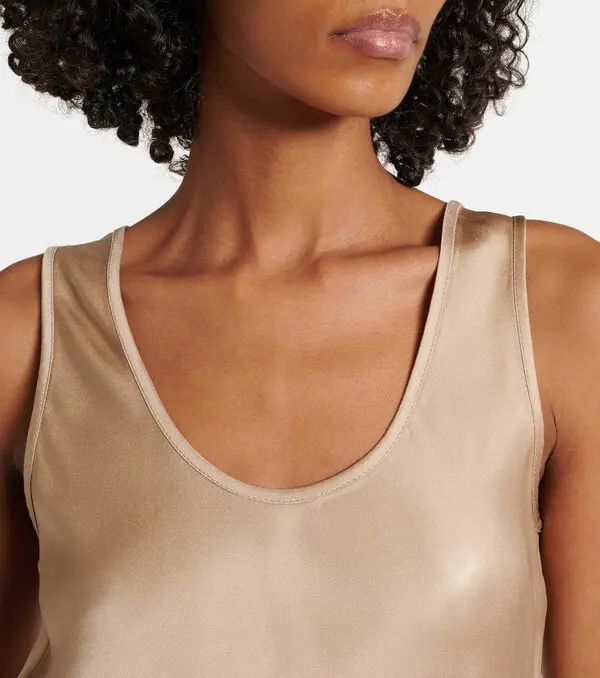Brunello Cucinelli Satin Maxi Dress