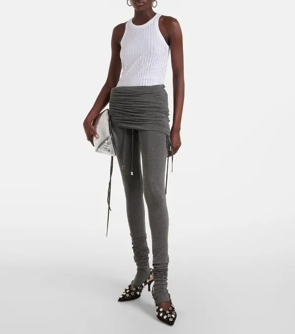 Attico Jersey Jumpsuit