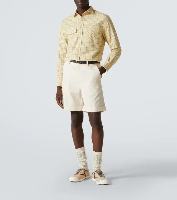 Valentino Garavani Denim Bermuda Shorts