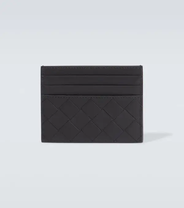 Bottega Veneta Intrecciato Leather Card Holder