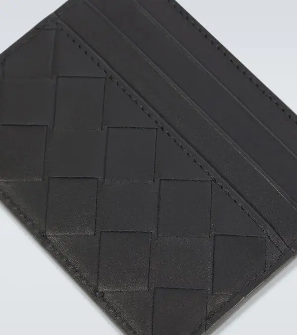 Bottega Veneta Intrecciato Leather Card Holder
