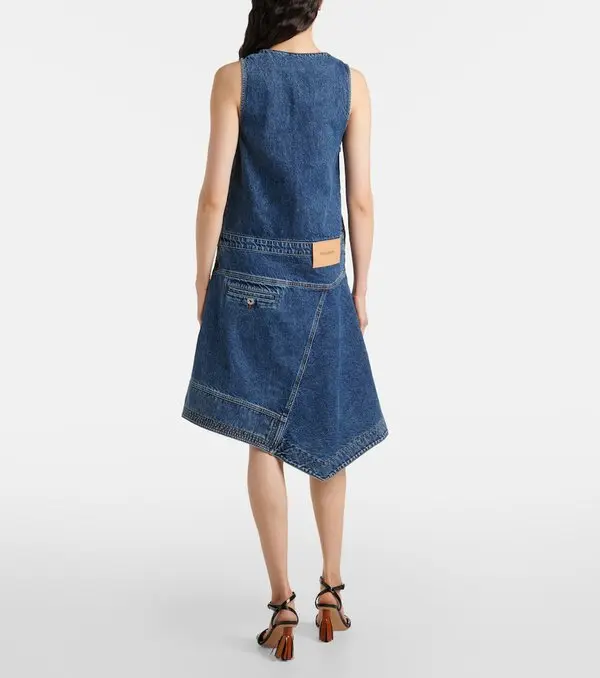 JW Anderson Denim Wrap Dress