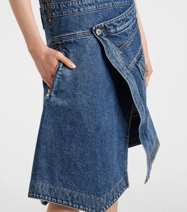 JW Anderson Denim Wrap Dress