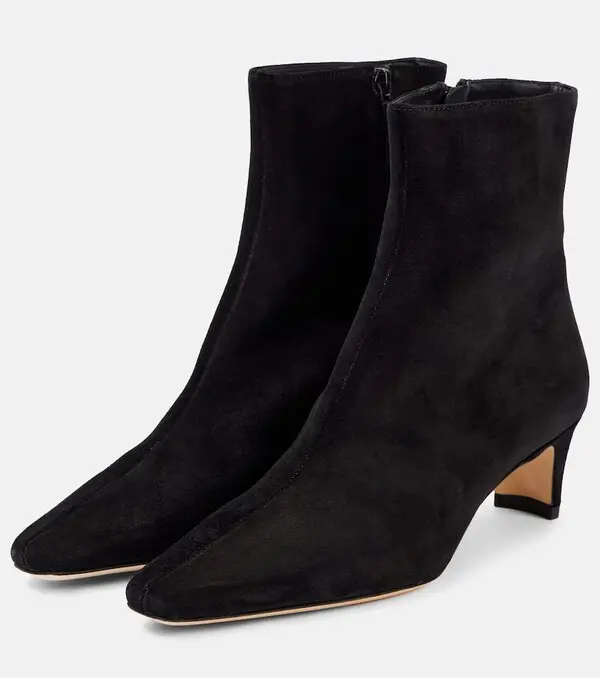 Staud Wally 55 Suede Ankle Boots