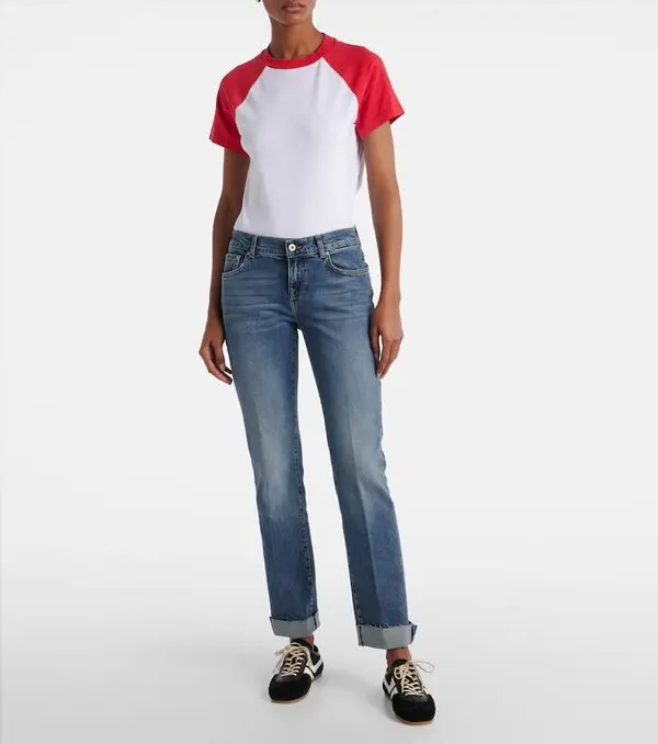 Ag Cologne Capri Jeans - Blue