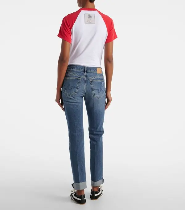 Ag Cologne Capri Jeans - Blue