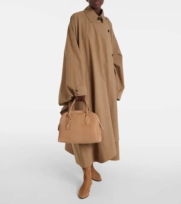 THE ROW Suede Over-the-knee Boots - Brown