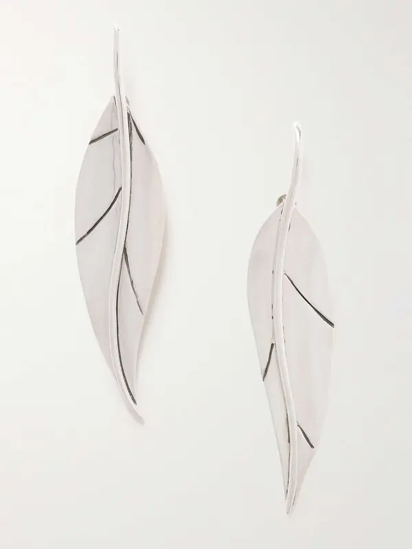 SOPHIE BUHAI Leaf Dangle Earrings