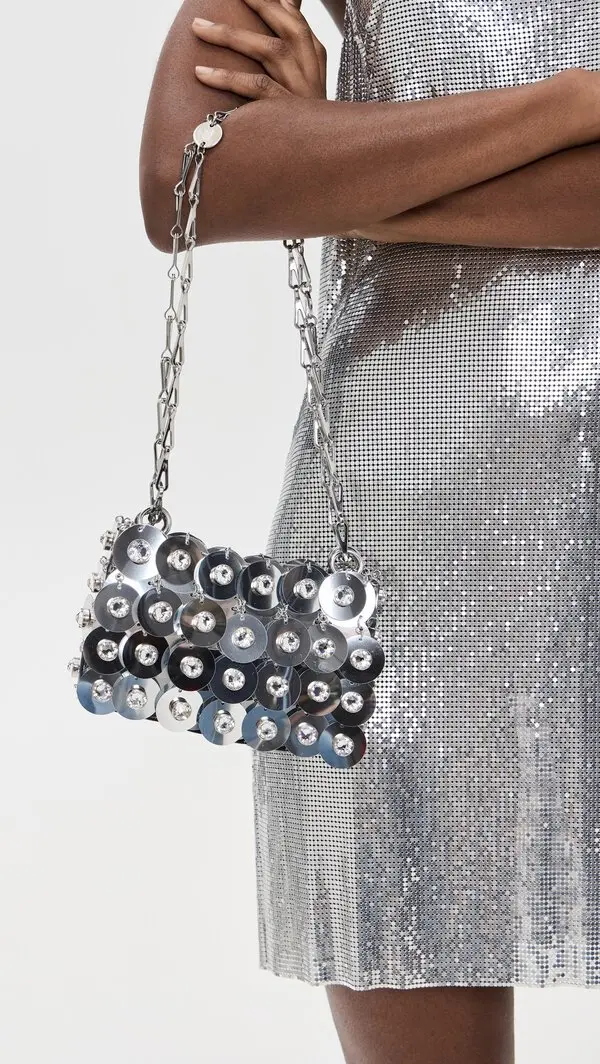 Rabanne Sparkle Nano Bag