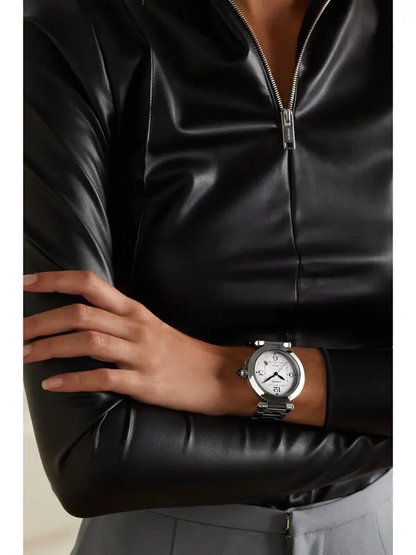 CARTIER - Cartier Pasha De Cartier Automatic 41mm Stainless Steel Watch