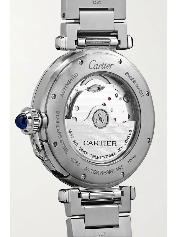 CARTIER - Cartier Pasha De Cartier Automatic 41mm Stainless Steel Watch