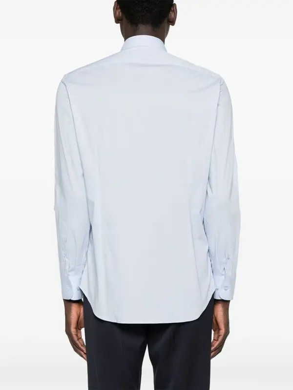 Etro Pegaso-motif Shirt - Blue