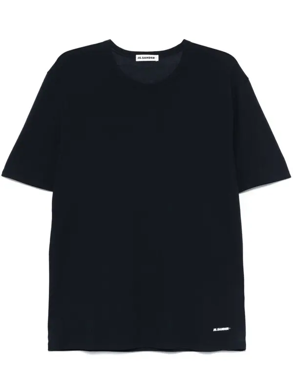 JIL SANDER Cotton Crepe T-shirt