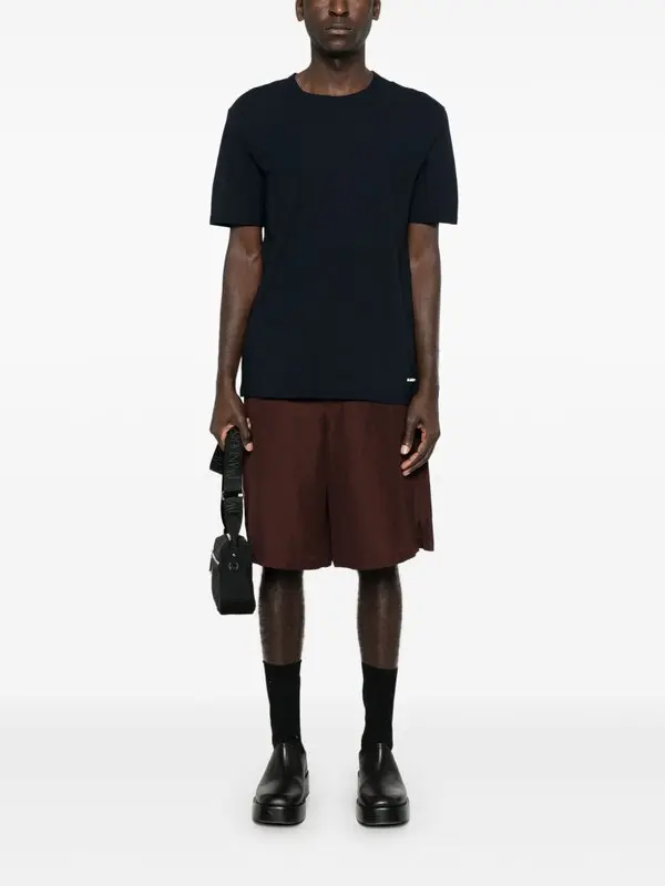 JIL SANDER Cotton Crepe T-shirt