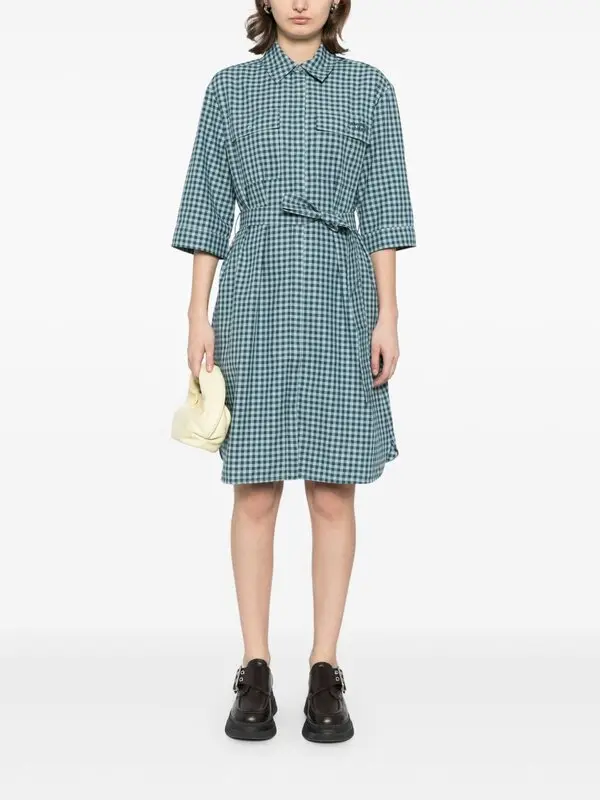 Maison Kitsuné Double Pocket Shirt Dress