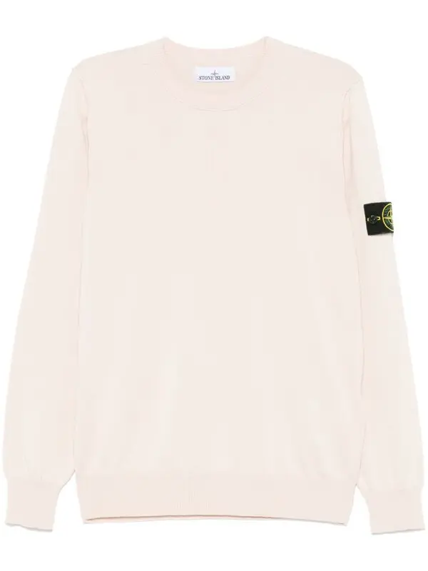 Stone Island Fine-knit Sweater - Pink