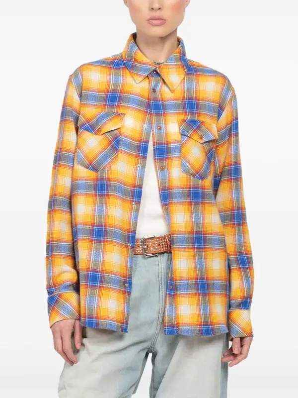 GOD'S TRUE CASHMERE Cashmere Overshirt - Yellow