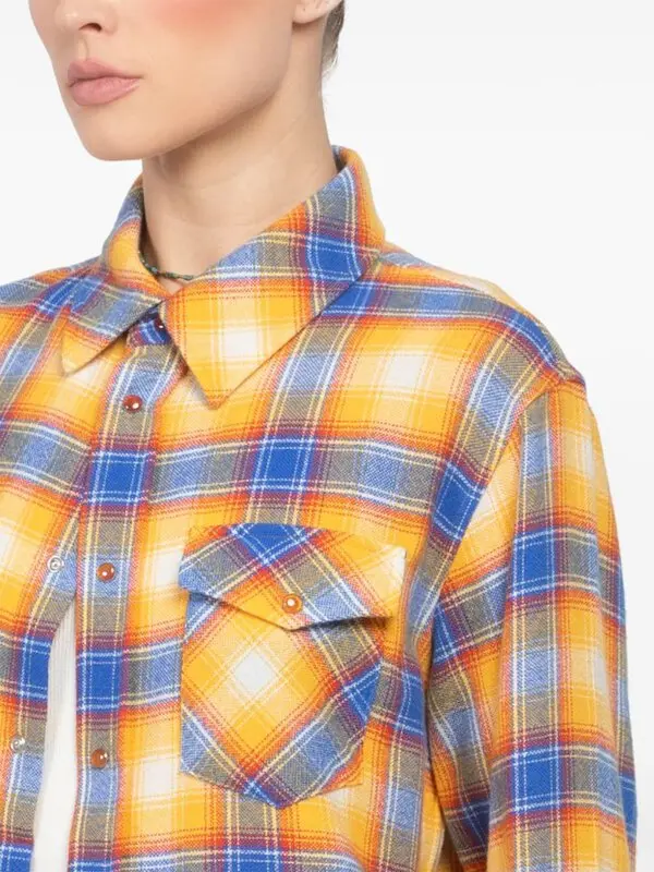 GOD'S TRUE CASHMERE Cashmere Overshirt - Yellow