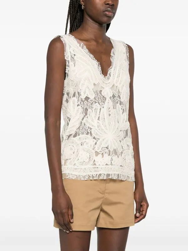 P.a.r.o.s.h Lace Tank Top