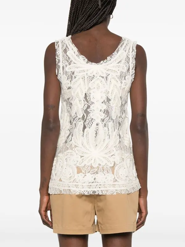 P.a.r.o.s.h Lace Tank Top