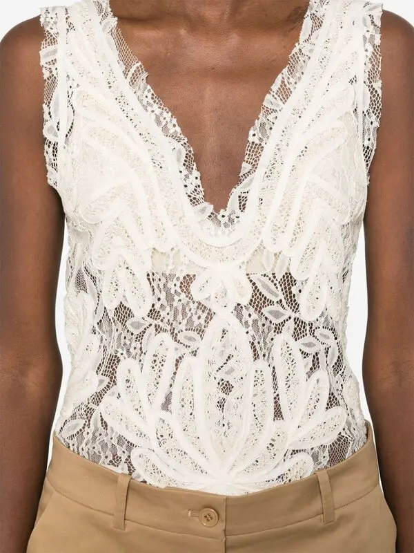 P.a.r.o.s.h Lace Tank Top