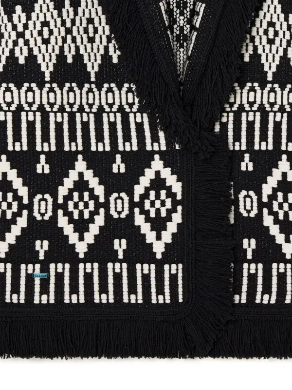 Alanui Jungle Beat Cardigan - Black