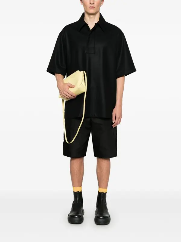 JIL SANDER Wool Polo Shirt
