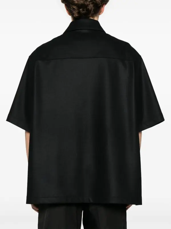 JIL SANDER Wool Polo Shirt