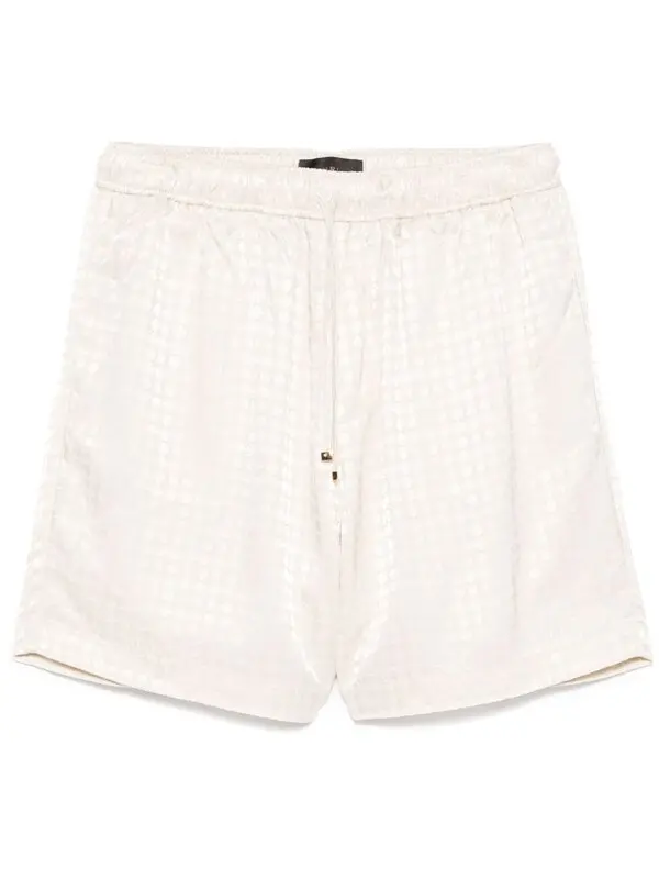 Amiri Ma Quad Jacquard Shorts - Neutrals